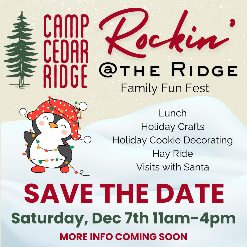 Home - Camp Cedar Ridge: Vernonia, Oregon